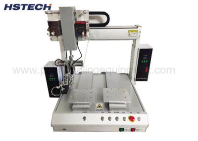 Chine Single Head Dual Soldering Tips Tabletop Soldering Machine Automatic Soldering Robot à vendre