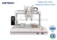 China 8 Axis Automatic Soldering Robot 0.02mm Accuracy Drag Welding Machine Dual Platform for sale