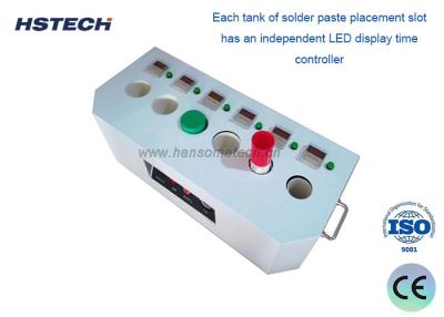 China 4 Tanks 6 Working Tank Solder Paste Thawing Machine with FIFO Function for sale