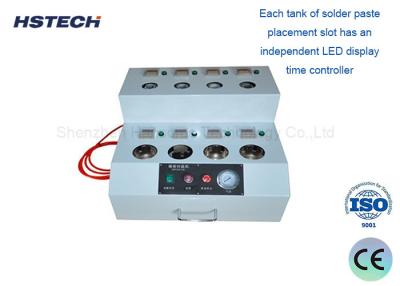 China 8-Tank Solder Paste Warm-up Machine with Automatic Alarm and Power Failure Protection for sale