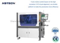 China Double Platform PCB Router Machine with Programmable Cutting Types for sale