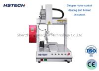 China Dual Station Robotic Soldering Machine 500x300mm with Smoke Purification Filter System for sale