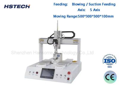 China Suction Type Manual Programming Touch Screen Single Screw Driver Lock Machine HS-TS5331 for sale