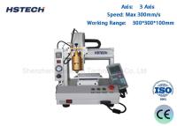 China Automatic Desktop 3 Axis Single Head PUR Glue Dispensing Machine 300x300x100mm HS-D331 for sale