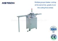 China High Speed Steel Blade LED Strip PCB Depaneling Machine 200W 0.8-3mm for sale