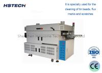 China Automatic Single Side PCBA Cleaning Machine 200mm 500mm Adhesive Roller Disc Brush for sale