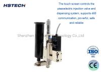 China High Speed Pneumatic Jetting Valve HS-PF-100 200 Aluminum Body 24V Non Contact Dispensing for sale