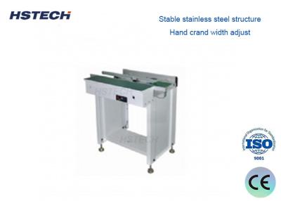 China Black Transpoting Belt LED Button Width Adjustment PCB Transporting Conveyor for sale