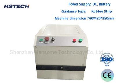 China DC24V Chargable 100KG Load Capacity Rubber Strip Automated Guided Vehicles for sale