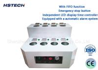 China 8 Tank Solder Paste Warm Up Machine with Independent LED Time Controller FIFO Function 110V 220V for sale