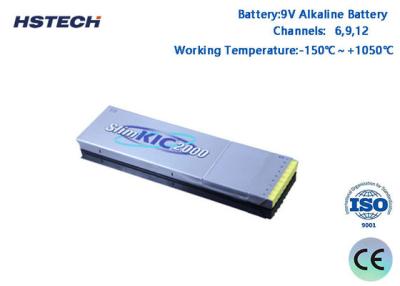 China New Condition Thermal Profiler KIC2000 Termarature Tester K Type 6 / 9 Channels for sale