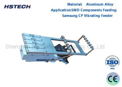 China Aluminum Alloy Samsung CP Vibrating Feeder 4 Tube Width 100mm 24V Long Lifespan for sale