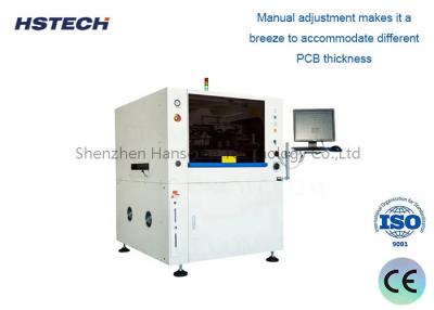 China Máquina de pasta de soldadura personalizable para impresión con plantillas con pin/bloque de soporte magnético en venta