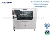 China High Precision Stainless Steel 3 Axis Visual Glue Dispensing Machine 400x300mm for sale