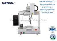 China 4-Axis Automatic Soldering Robot 300x300mm Working Range Stepper Motor Drive ±0.02mm Accuracy for sale