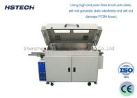 China Single Side PCB Surface Cleaning Equipment Adhesive Roller Disc Brush 200mm Width for sale