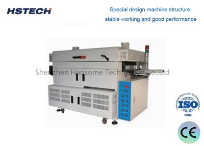 Cina Apparecchiature per la pulizia delle superfici dei PCB a una sola faccia con spazzole adesivi a rulli e a dischi per rivestimenti uniformi in vendita