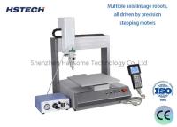 China 4Axis Working Tabletop Soldering Machine with Automatic Cleaning Function for sale