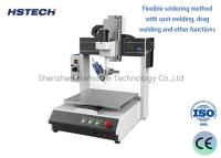 China Timing Belt Driven System Desktop Auto Soldering Robot With Automatic Cleaning Function for sale