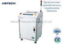 China PCB Turn Conveyor 90 Degree with Safety Cover Hiwin Guide 350mm 460mm PCB Handling Equipment for sale