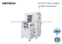 China Vertical PCB Buffer FIFO LIFO Loader Unloader Reject Mode Touch Screen 350x250mm for sale