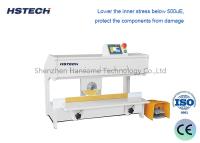 China Touch Screen V-cut PCB Depaneling Machine 600mm Cutting Length with Counting Function for sale