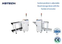 China Automatic PCB Magazine Loader Unloader 4 Width Options 220V for SMT Production Line for sale