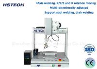 China HS-S331R Multi-Axis Automatic Soldering Robot 300mm/s 360 Degree Rotation for sale