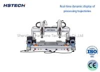 China 6 Axis Automatic Screw Locking Machine Double Working Station 300x300x100mm Feeder for sale