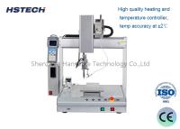 China 4 Axis Automatic Soldering Robot 300x300x100mm for Semiconductor Optical Products for sale