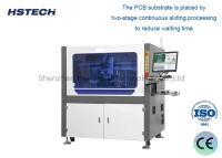 China Double Platform PCB Router Machine with Programmable Cutting Types for sale