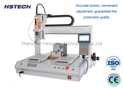 China Silver 3 Axis Screw Fastening Machine Screw Lock Machine 55KG 2000rpm For PCB Assembly for sale