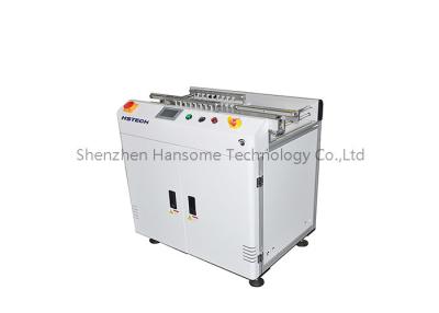 China Stainless Steel Side Guide PCB Reject Conveyor With SMEMA Compatible Laser Carved for sale