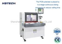 China RM-F550 PCB Router Machine 300x350mm Dual Platform High Speed Depaneling Cutter 60000rpm for sale