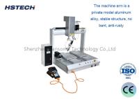 China 4 Axis Desktop Soldering Machine With Hiwin Linear Guide And Automatic Cleaning Function for sale