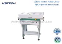 China Stainless Steel PCB Handling Conveyor with Hand Crank Width Adjustment 600mm 1000mm for sale