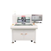 China Twin Table Automatic Spindle Bit Routing PCB Depaneling Router Machine 60000rpm for sale
