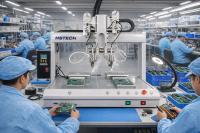 China High Precision Dual Worktable Automatic Soldering Machine For PCB Assembly for sale