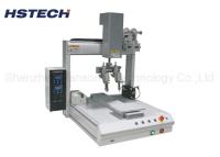 China HS-DS441 Double Head Automatic Soldering Robot with 400×400mm Range and 300mm/s Speed for PCB Assembly for sale