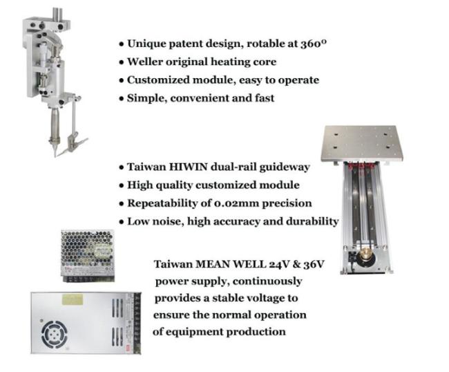 Customized Fixture Automatic Soldering Robot for Precision Soldering