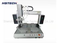China Dual Head Dual Platform Auto Soldering Robot 2 Sets Temperature Controller 500x300mm for sale