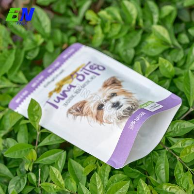 China Os deleites do cão estão o saco personalizado acima de empacotamento do zíper do papel de embalagem à venda