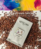 China Matt Surface Flat Bottom Bag With Zipper Moisture Proof For Coffee Beans for sale