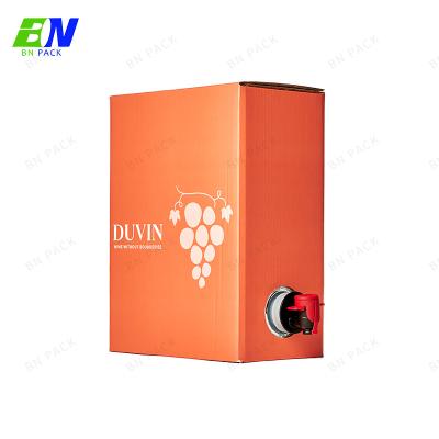 Cina Borsa del vino della borsa della busbana francese con il bag in box liquido di alluminio del bag in box della busbana francese del vino della borsa della busbana francese del rubinetto in vendita