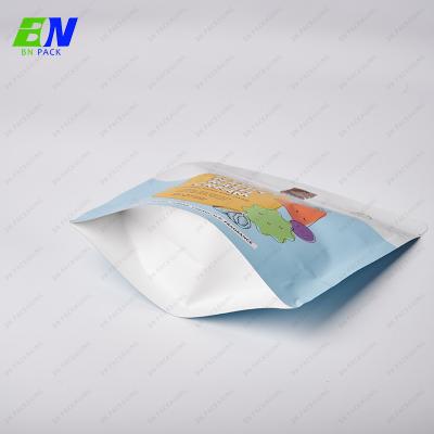 China LAGE MOQ paste de Ritssluitingstribune van de Ontwerp kleurrijke digitale druk op zakken in het groot Plastic Voedsel Verpakkingszak aan Te koop