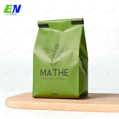 China Feijões de café personalizados que empacotam o malote lateral 250g do reforço dos sacos à venda