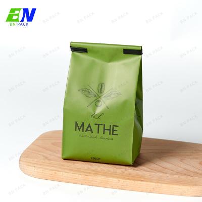 China Feijões de café personalizados que empacotam o malote lateral 250g do reforço dos sacos à venda