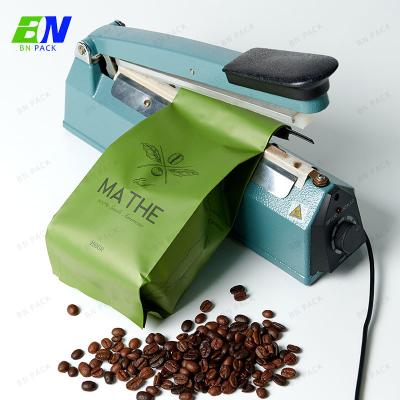 China Feijões de café personalizados que empacotam o malote lateral 250g do reforço dos sacos à venda