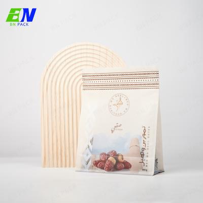 China Miljard de verpakkende Plastic Zakkoffie doet Vlakke Bodemzak met Ritssluiting in zakken Te koop
