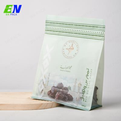 China Miljard de verpakkende Plastic Zakkoffie doet Vlakke Bodemzak met Ritssluiting in zakken Te koop